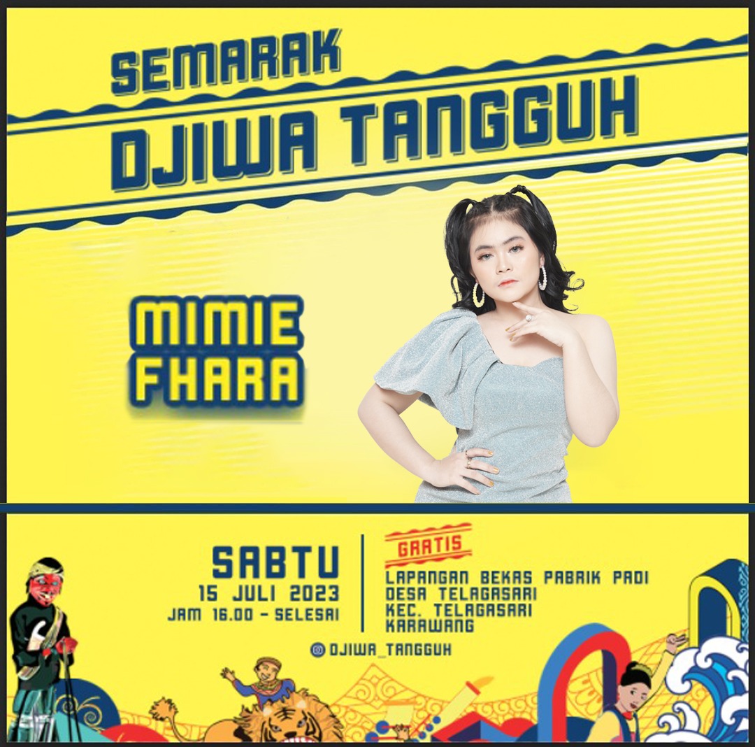 Mimie Fhara Kembali Hibur Warga Karawang